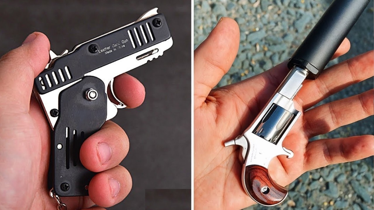 Cool Mini Gadgets For Self Defense! You Never Knew Existed - YouTube