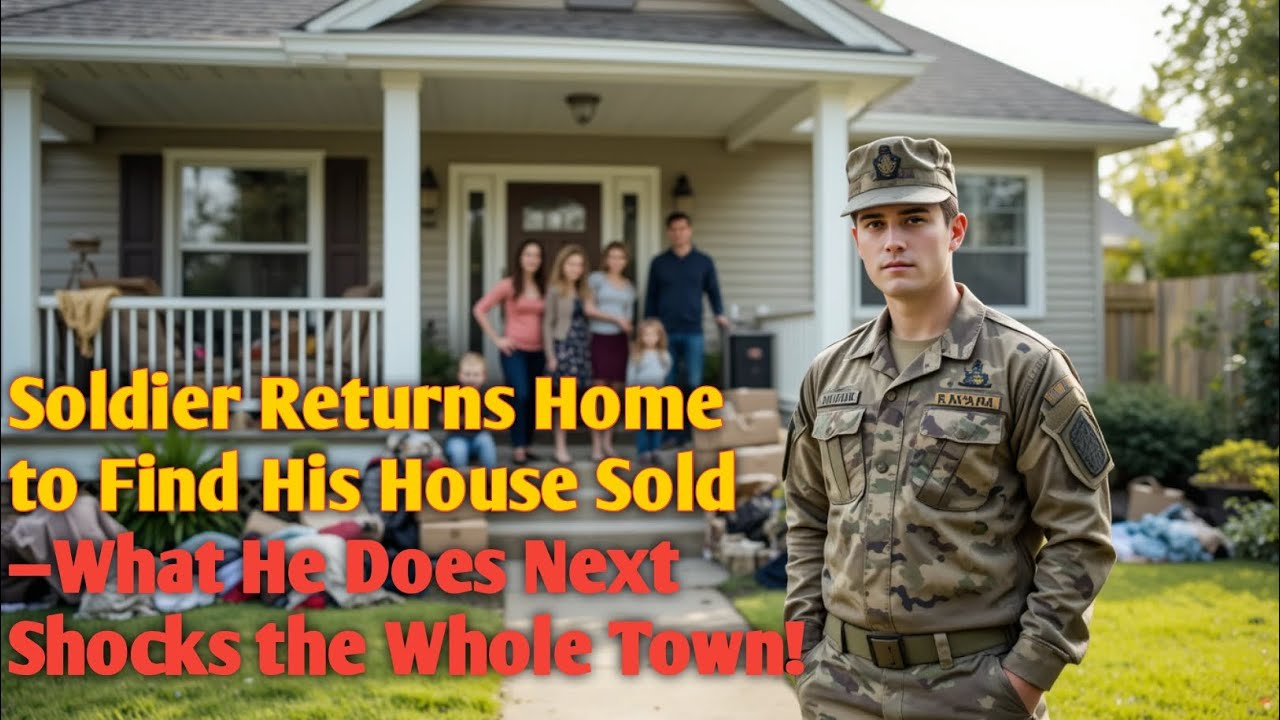 Soldier Returns Home to Find His House Sold—What He Does Next Shocks ...