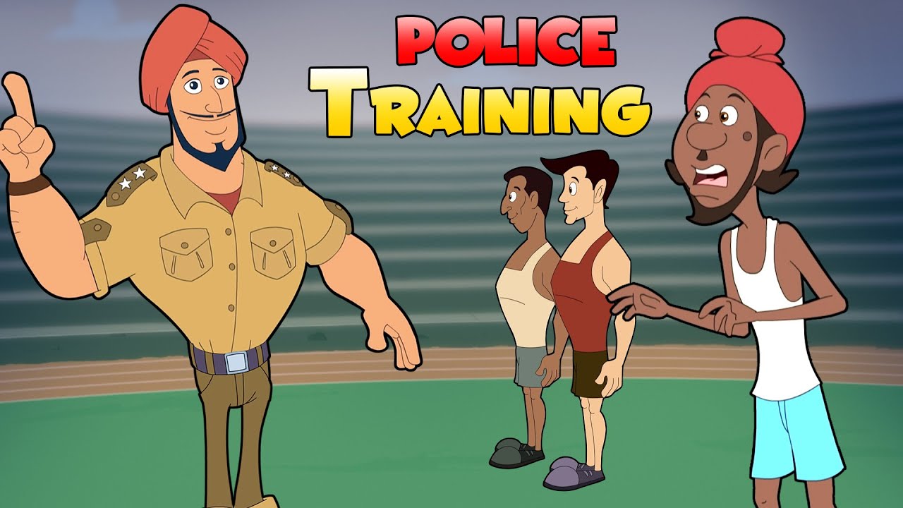 Chorr Police - Police Training | Cartoon Animation for Children | Fun ...