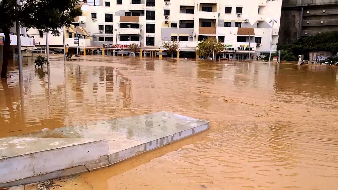 Flooding disaster in Albufeira - Portugal - YouTube