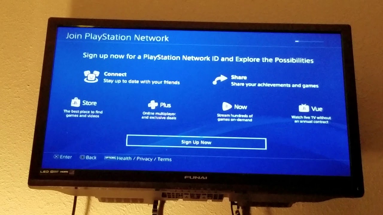 How to make a ps4 account - YouTube