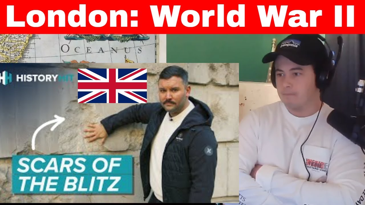 American Reacts Evidence of the Blitz You Can Still See in London - YouTube