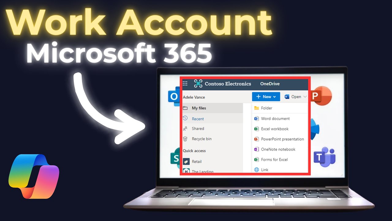 How To Create Microsoft Work Account - FREE - YouTube