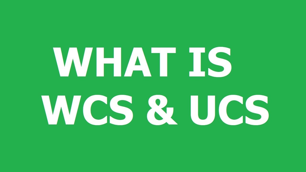 What is the difference between WCS And UCS in AutoCAD - YouTube