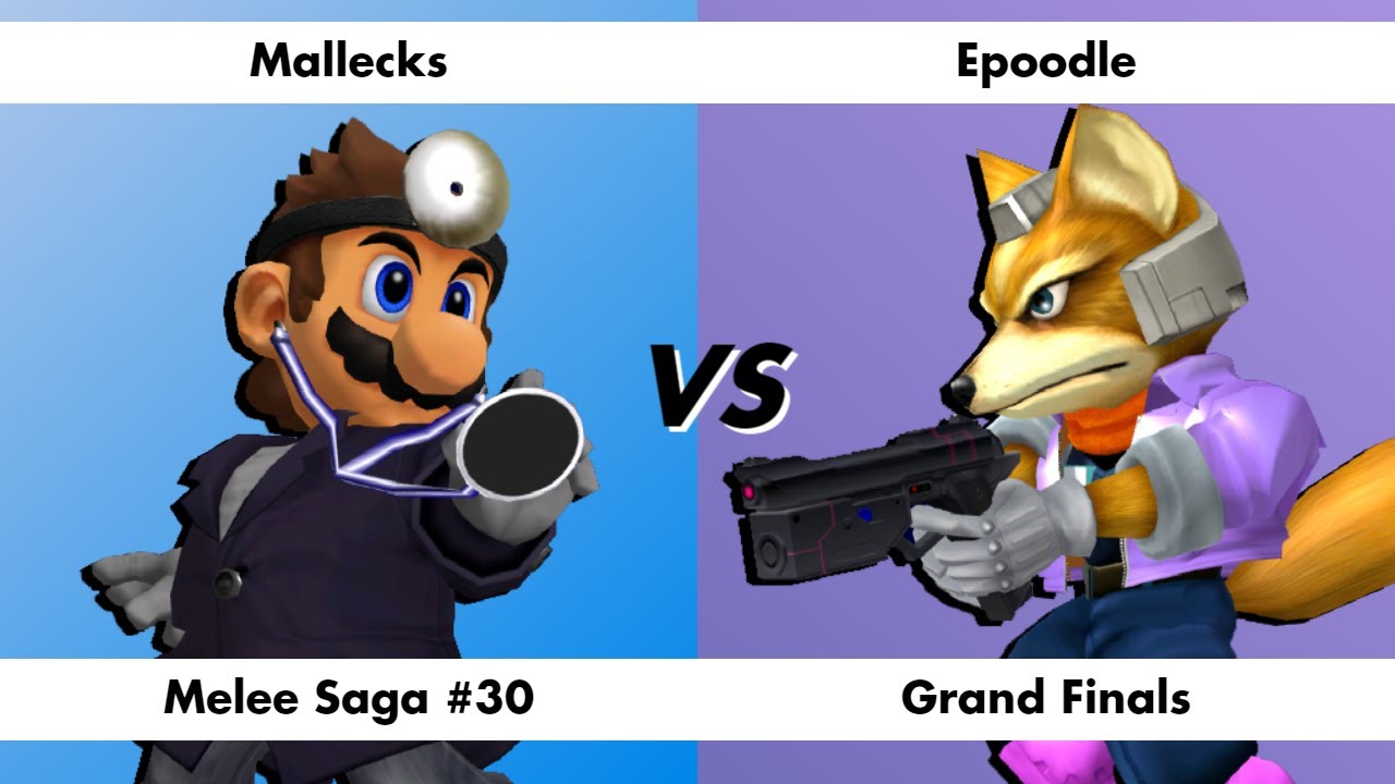 Mallecks Vs. Epoodle Melee Saga #30 Grand Finals - YouTube