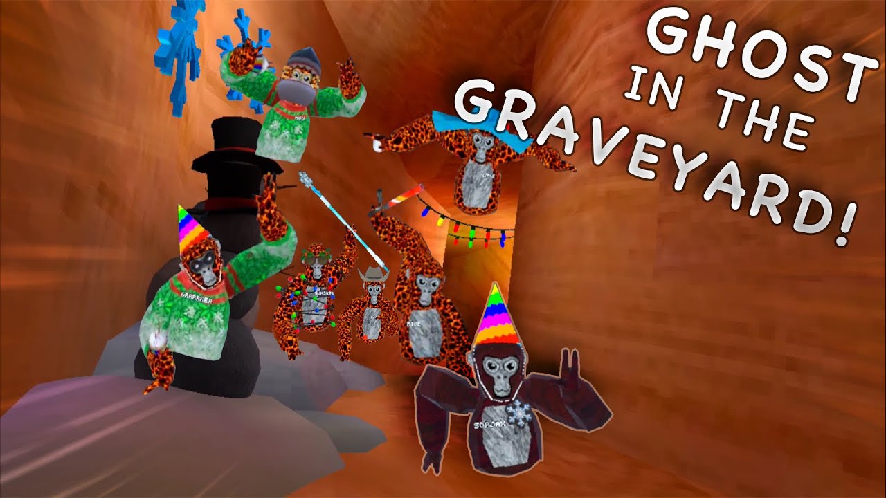 Gorillas play Ghost in the Graveyard! (Gorilla Tag Minigames) Pt. 1 ...