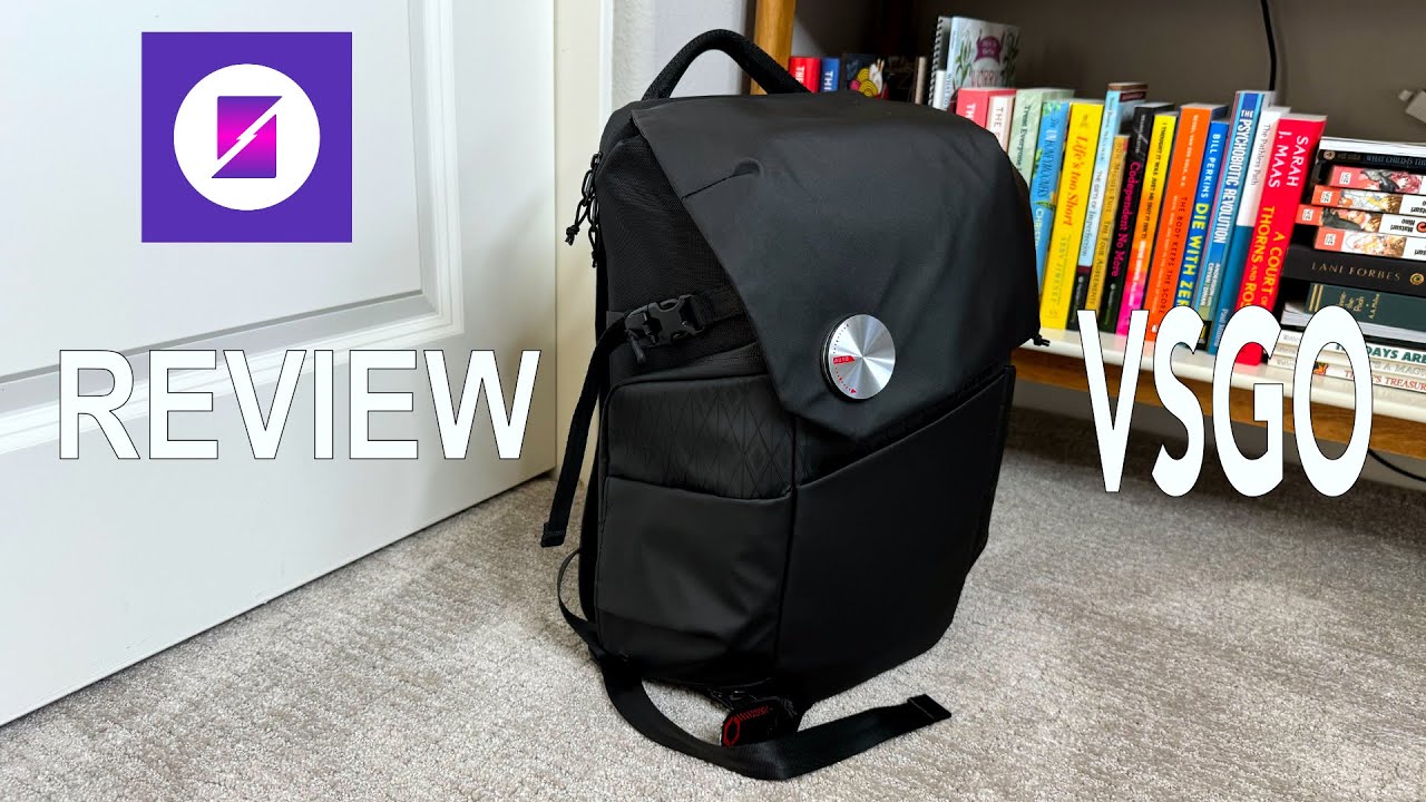 VSGO Camera Backpack Review: What A Cool Looking Bag! - YouTube