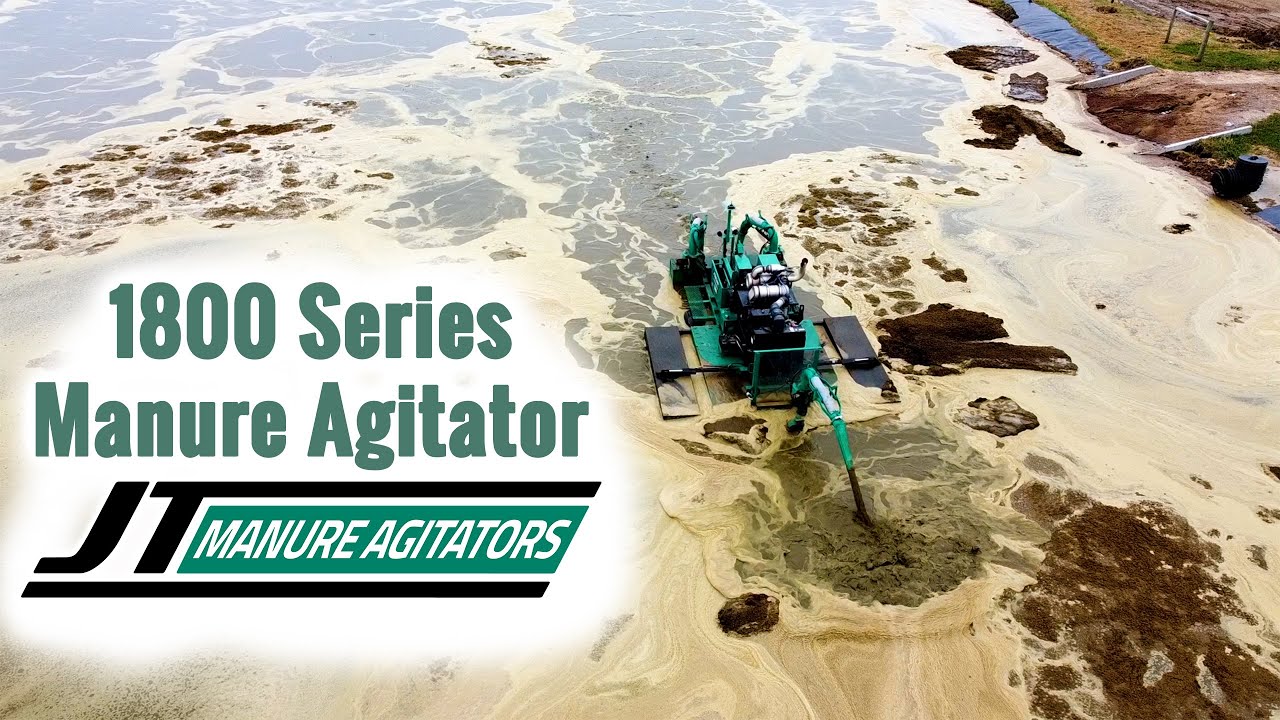 GPS Feature on a JT Manure Agitator Boat 1800 Series - YouTube