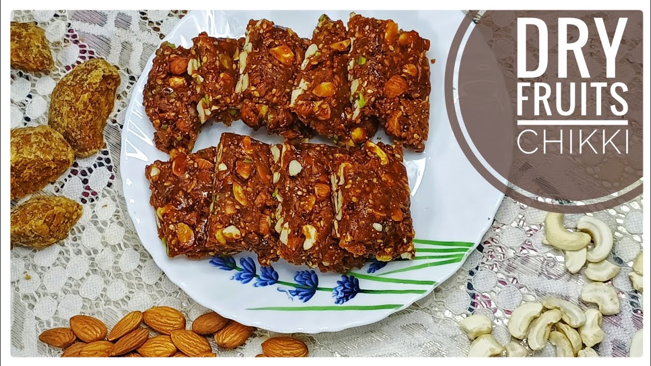 Winter Special Dry Fruits Chikki - YouTube