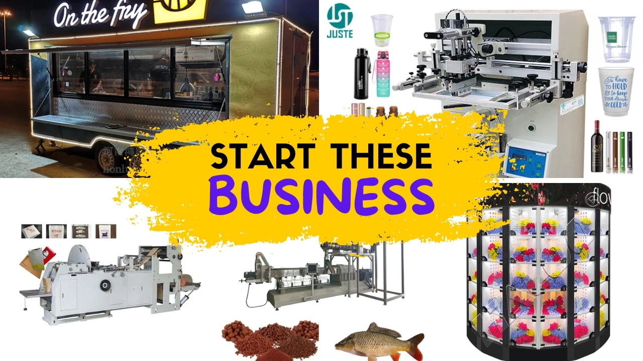 Small Business Machines to Buy from Alibaba (With Prices) - YouTube