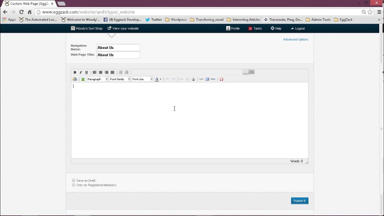 How To Add Webpage YouTube How To Add Webpage YouTube
