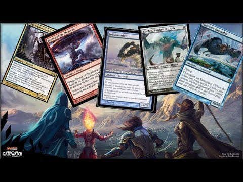 TOP Las Criaturas más PODEROSAS de Magic: The gathering - YouTube