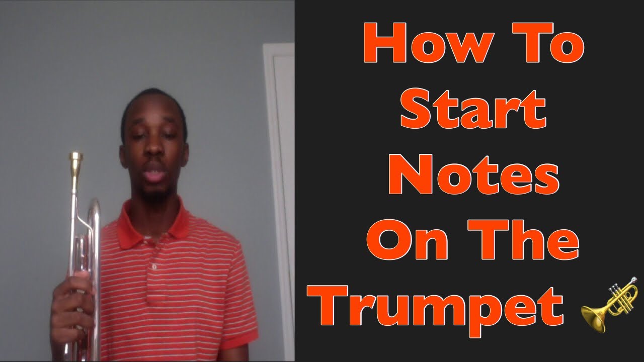 How To Properly Start A Note On The Trumpet - YouTube