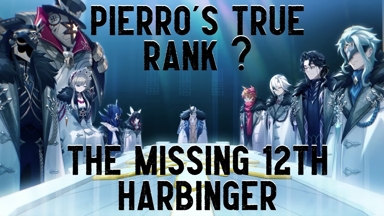 The 12th Fatui Harbinger and Pierro true Rank? Genshin Impact Theory ...