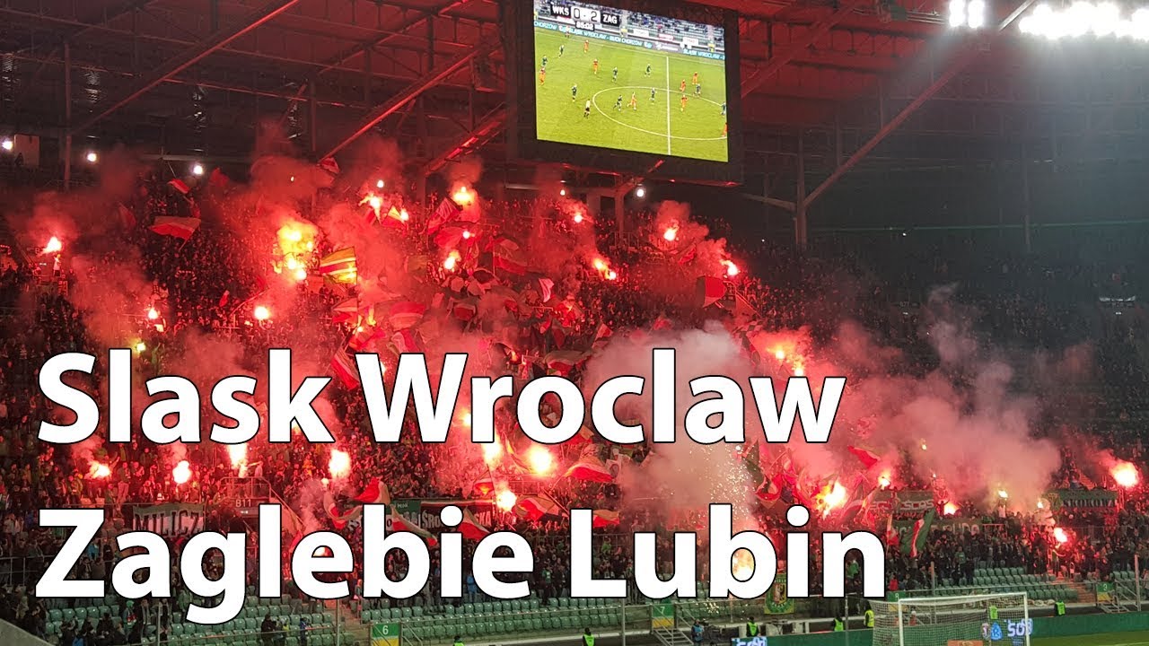 Derby Slask Wroclaw - Zaglebie Lubin, maart 2016 - YouTube
