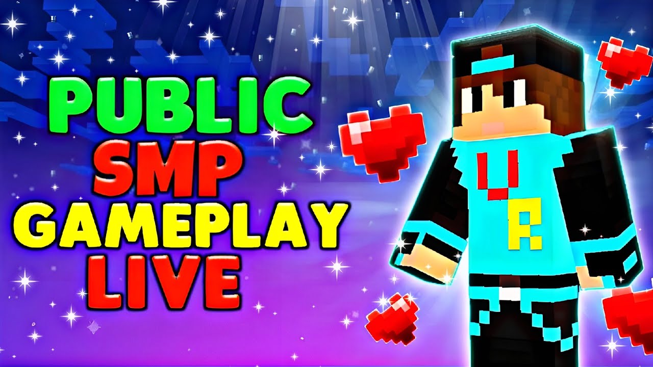 Minecraft Live Lifesteal SMP Gameplay With You | Public SMP Live ...