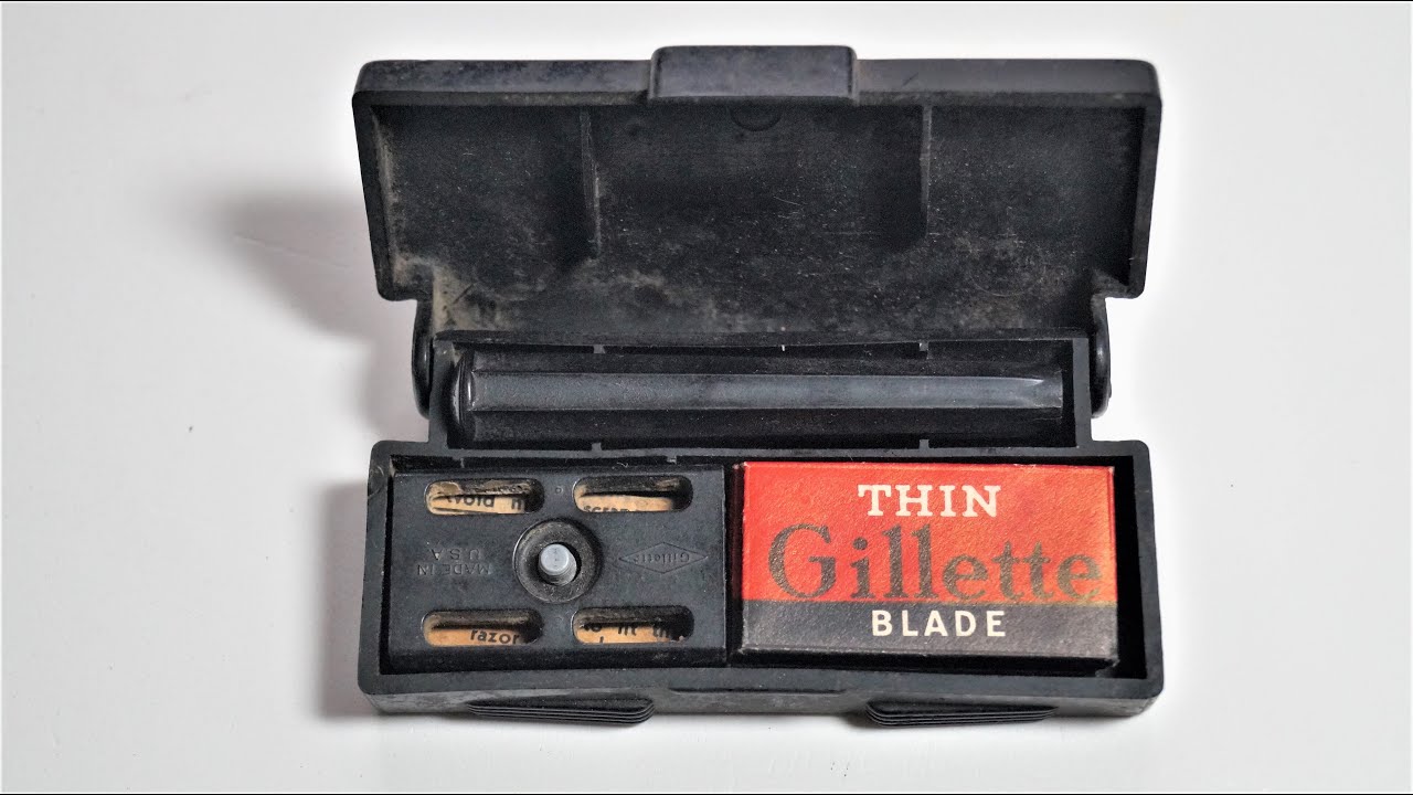 World War Two U.S. Gillette Shaving Kit - YouTube