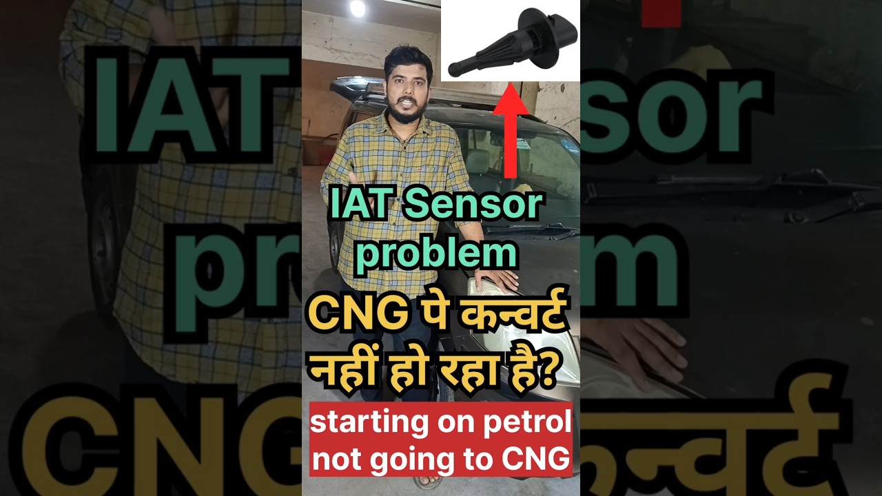Car not going to CNG? Intake air temperature sensor problem! - YouTube