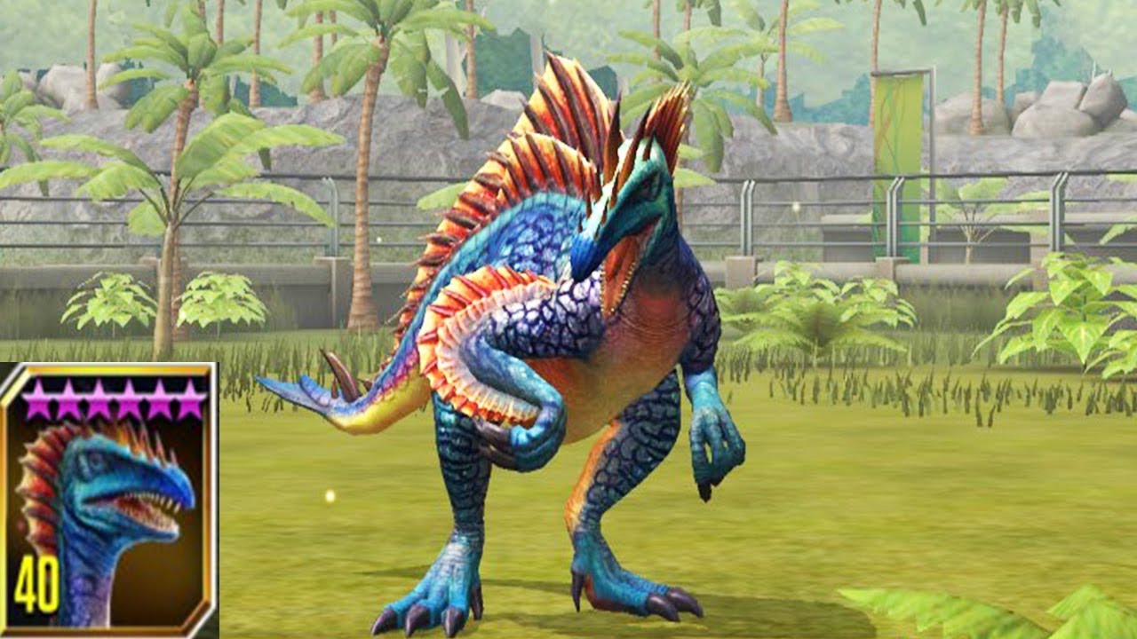 SEGNOSUCHUS MAXED OUT LEVEL 40 - NEW HYBRID JURASSIC WORLD THE GAME ...