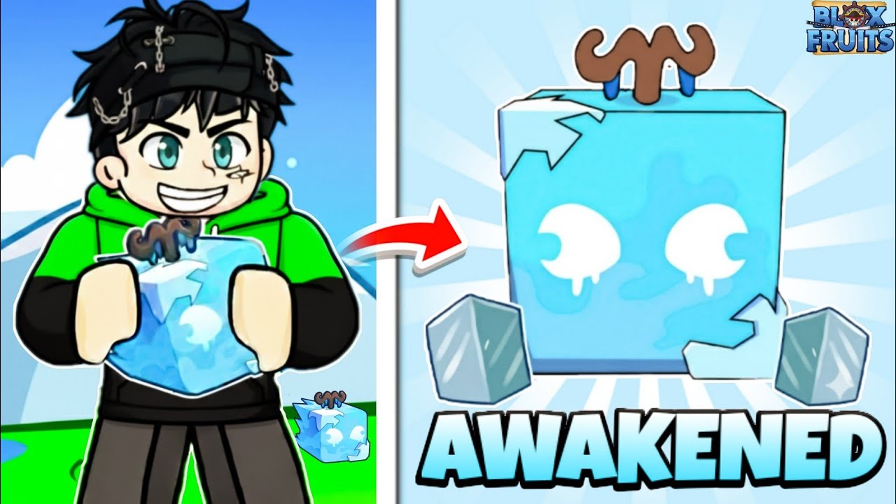 I Fully Awakened The Ice Fruit And It's Really Crazy ️🥶 Blox Fruits ...