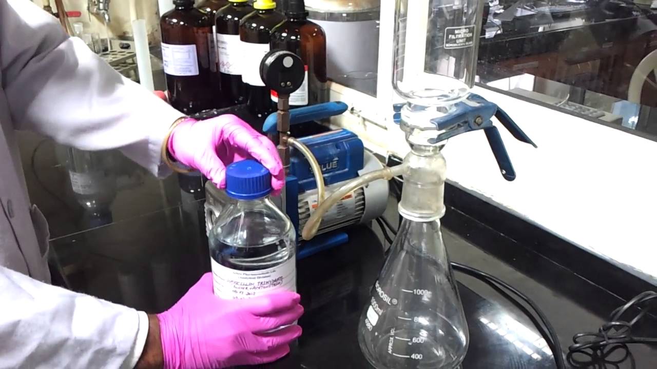 Filtration of Mobile Phase - YouTube