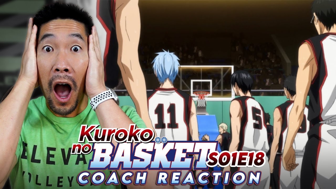 Coach Reacts to Kuroko No Basket | Ep 18 - Aomine's Basketball Beats Kuroko - YouTube