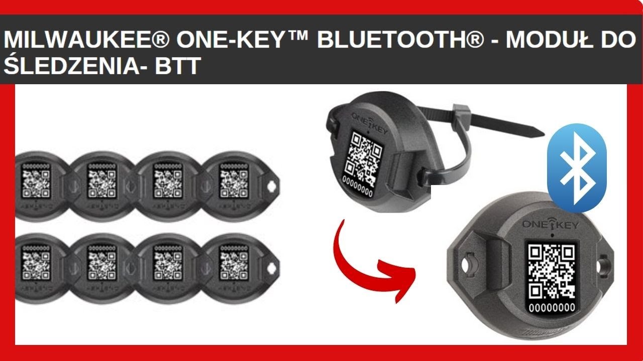 MILWAUKEE® ONE-KEY™ Bluetooth® - moduł do śledzenia- BTT - YouTube