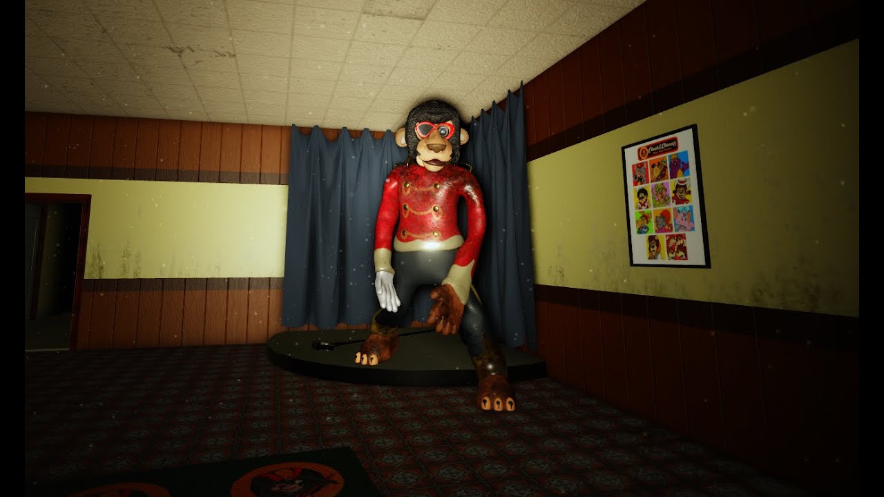 NEW SUPER FAST MONKEY ANIMATRONIC | Night Shift at Chuck E. Cheese's 2 ...