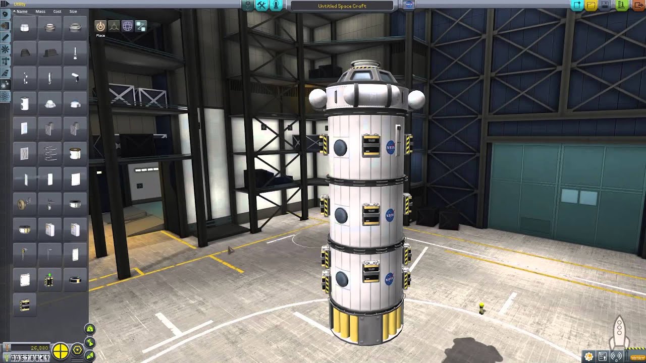 Let's Play - Kerbal Space Program, Part #13, Space Station 1 - YouTube