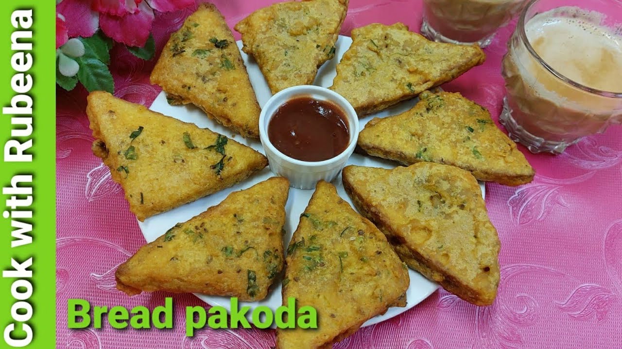 Bread pakoda Recipe | Bread pakora | Quick & Easy Snack Recipe | Tea ...