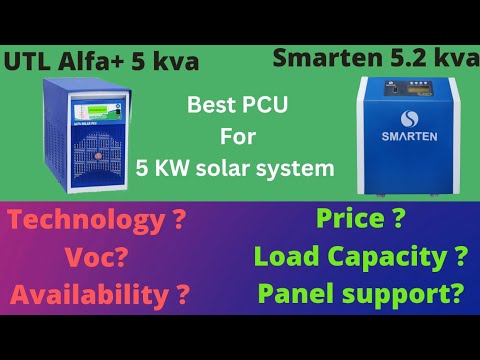 UTL alfa+ 5 kva and smarten 5.2 kva Comaprison and and full detail ...