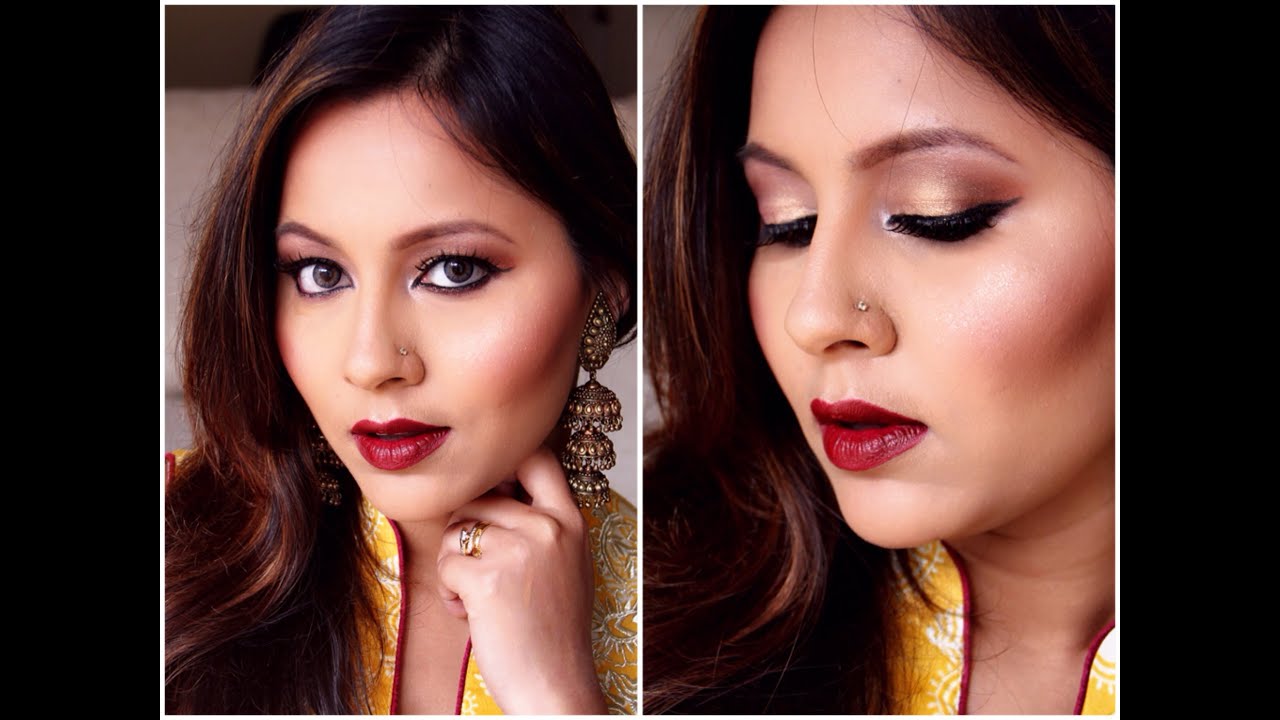 Fall inspired MAKEUP LOOK - GLAMOROUS DIVA - YouTube