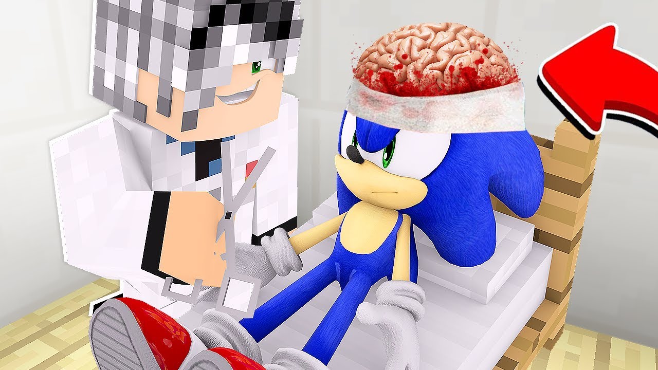SONİC KAFA AMELİYATI OLDU! 😱 - Minecraft - YouTube