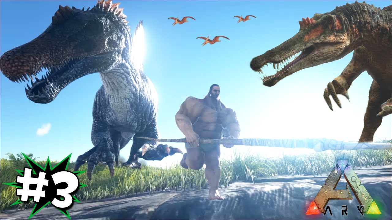 EL ESPINOSAURIO GIGANTE | ARK #3 - YouTube
