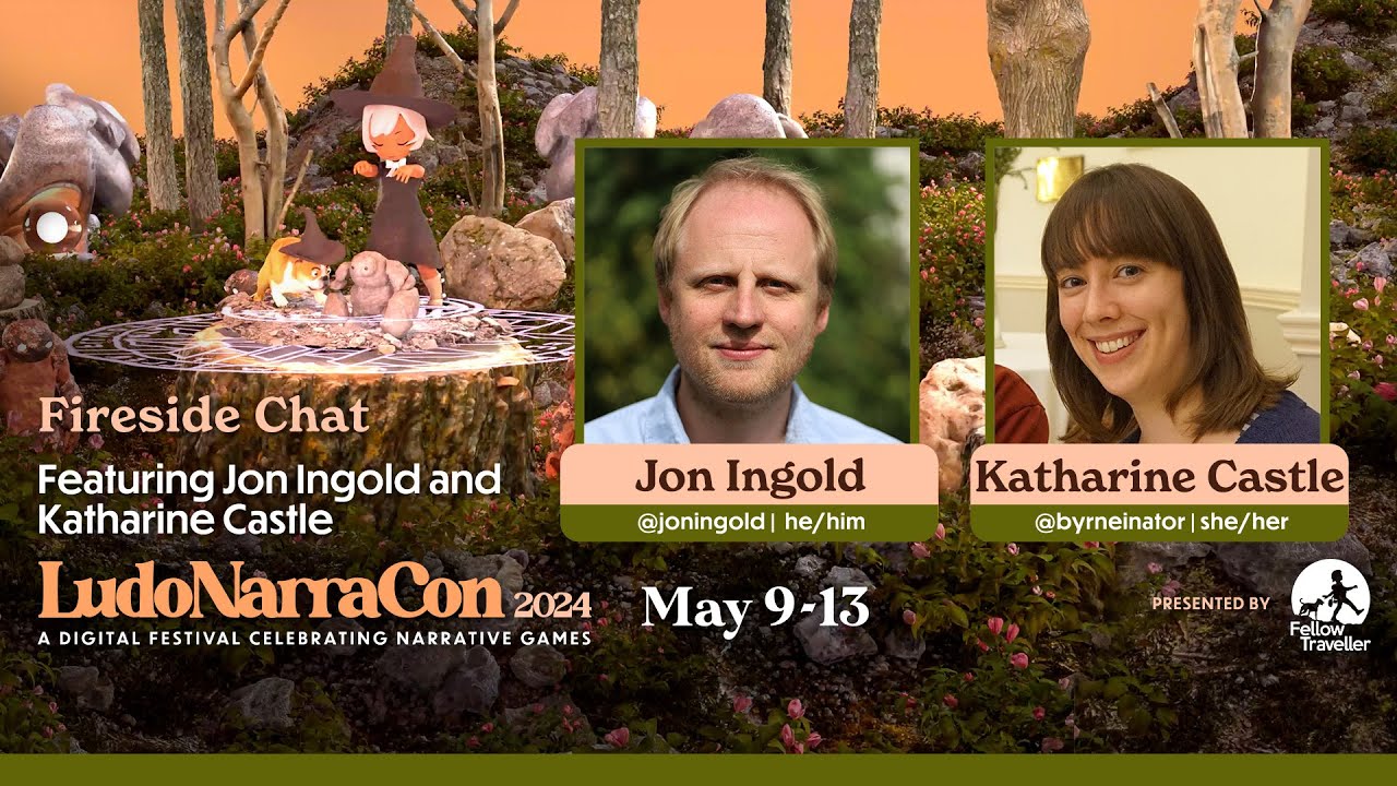 Fireside Chat featuring Jon Ingold and Katharine Castle - YouTube