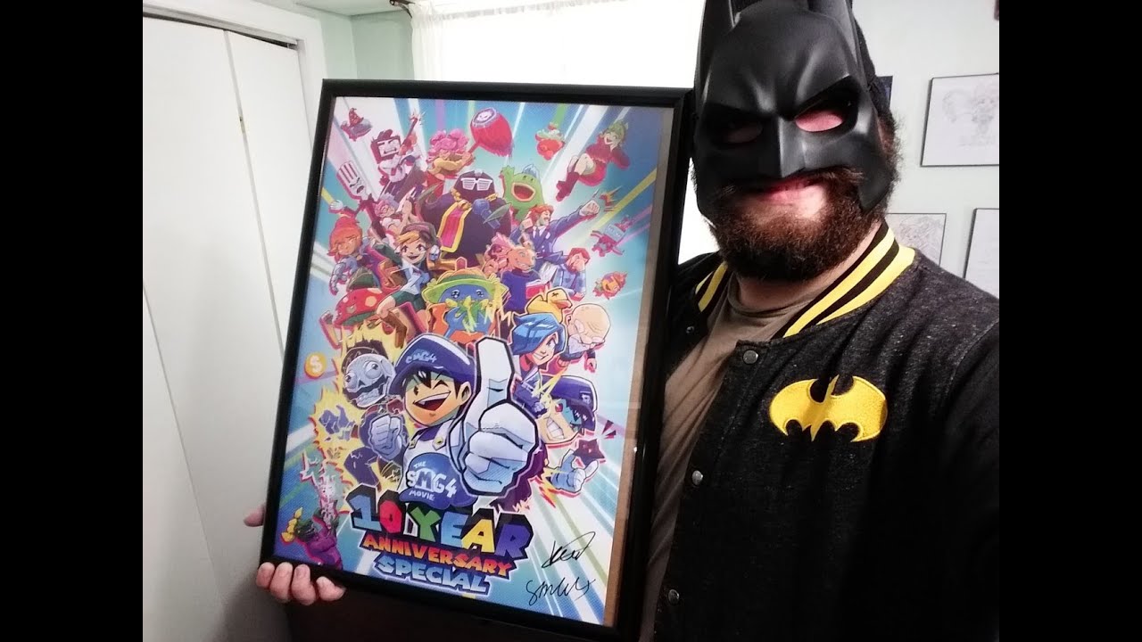Unboxing | SMG4 | 10 Year Anniversary Poster | Signed - YouTube