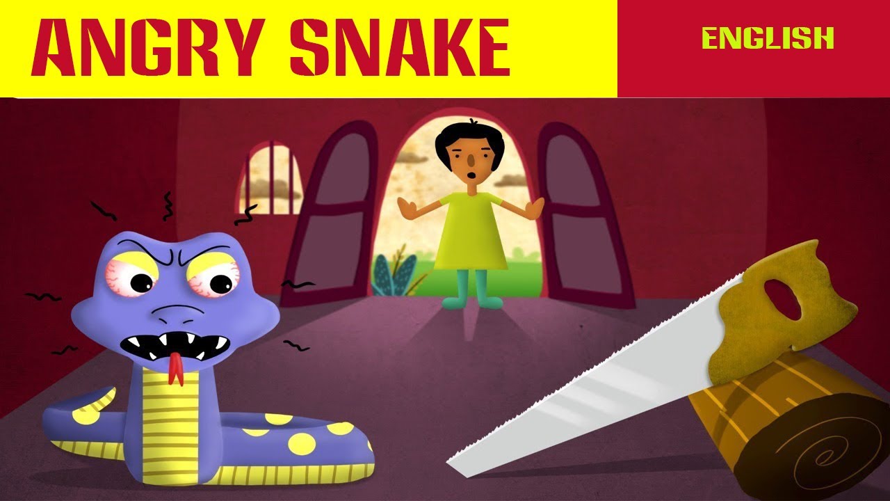 Short Story in English - Angry Snake | Moral Story for Children's in ...