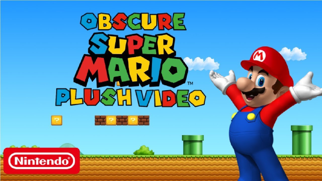 Obscure Mario Plush Video - YouTube