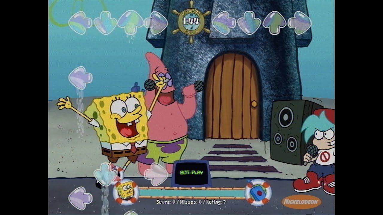 FNF SpongeBobs Classic Showdown Walkthrough - YouTube