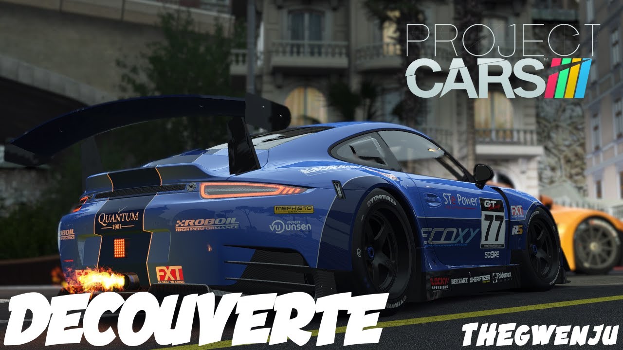 Découverte d'un jeu trouvé en VG : Project cars sur PS4 - YouTube