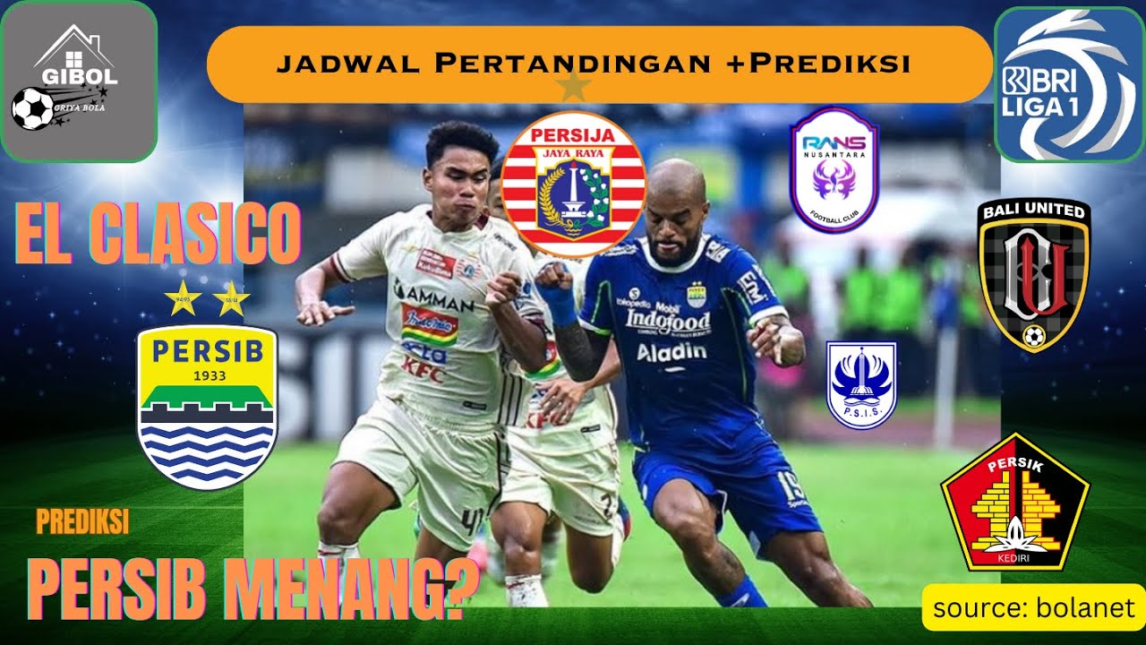 Persija Kalah? Jadwal Pertandingan Dan Prediksi BRI Liga Hari Ini ...