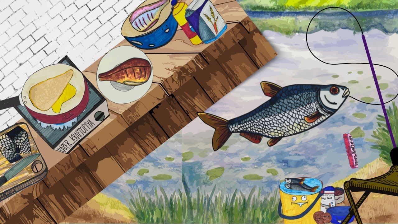 🐟Paper Diy🎣paper fishing👀 so you haven’t caught yet 🔥the process of ...