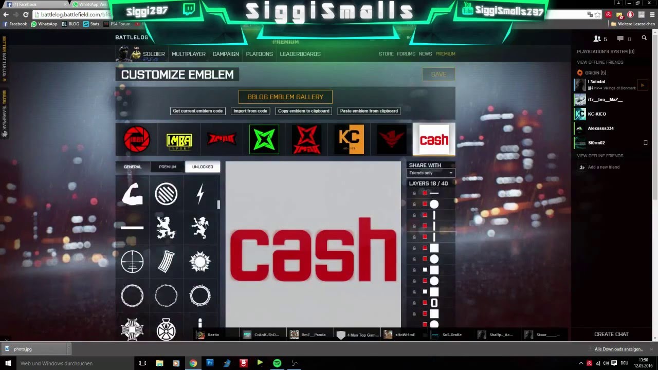 [Speed-Embleming] #2 How to do easy emblems - YouTube