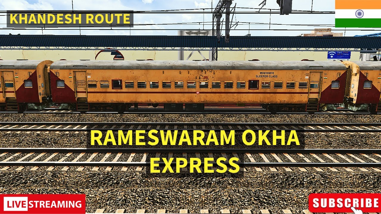 CHALO KHANDESH MANMAD TO JALGAON | 16733 RAMESWARAM OKHA EXPRESS ...