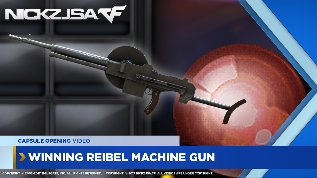 Winning Reibel Machine Gun (Capsule Opening) | CROSSFIRE Indonesia ...