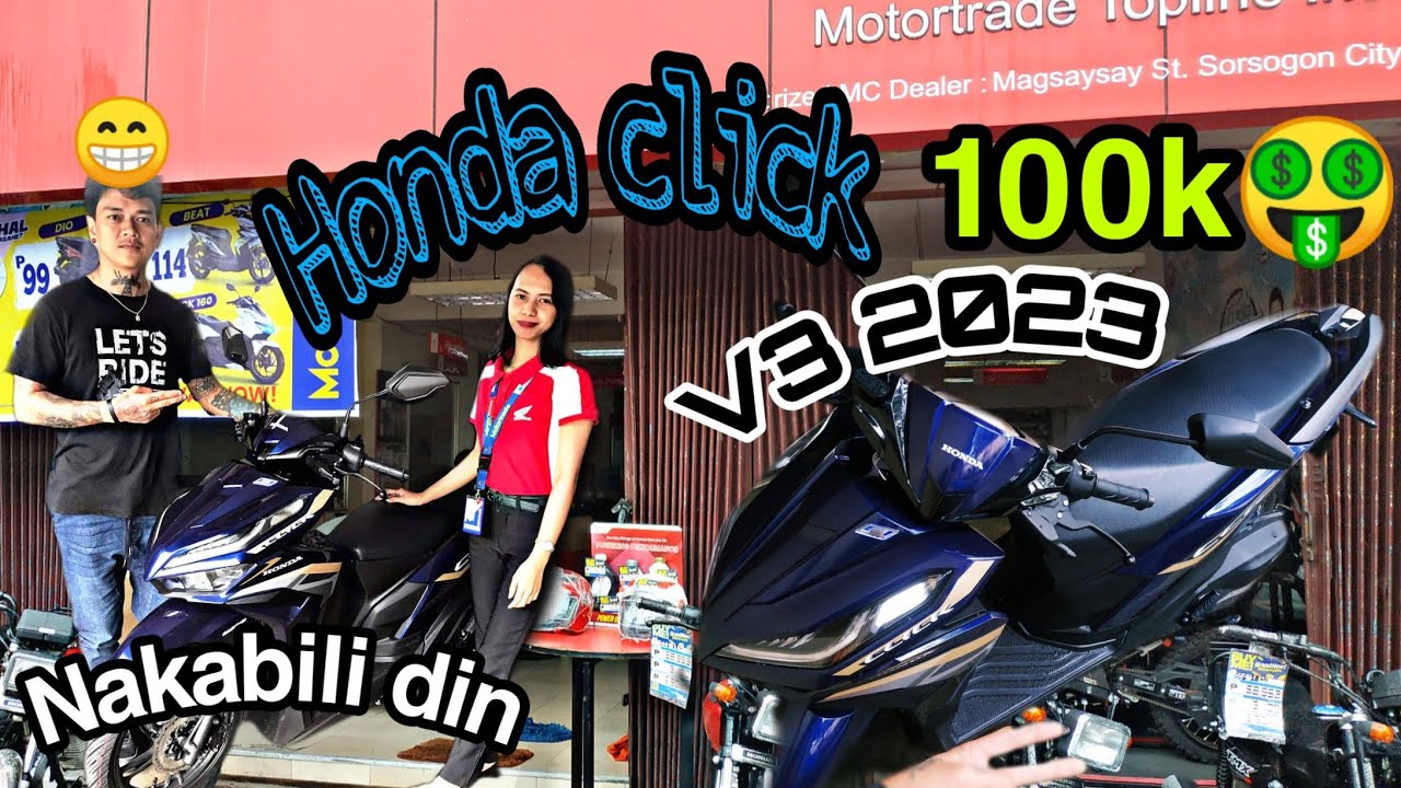 HONDA CLICK V3 2023 nakabili din sa wakas - YouTube