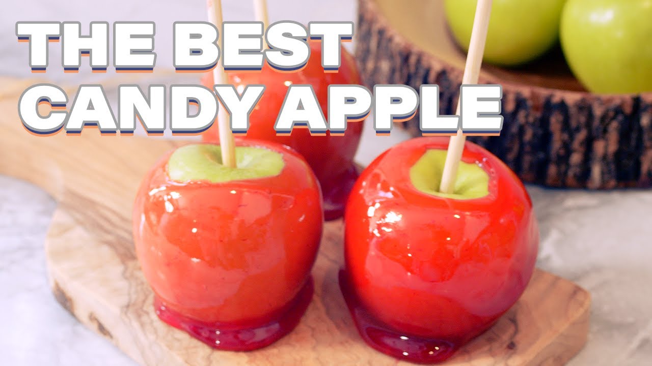 How to Make Classic Candy Apples (Shiny & Crunchy) - YouTube