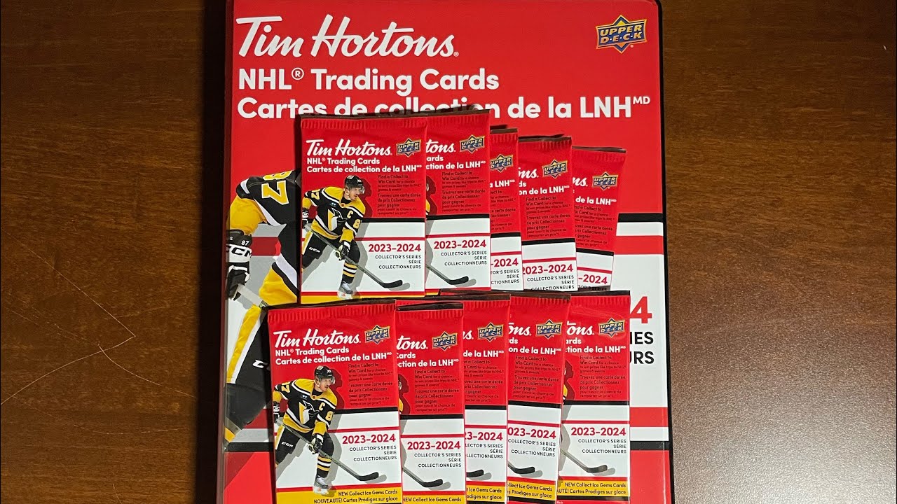 2023-24 Tim Hortons Hockey Cards Binder Showcase and Pack Break! - YouTube