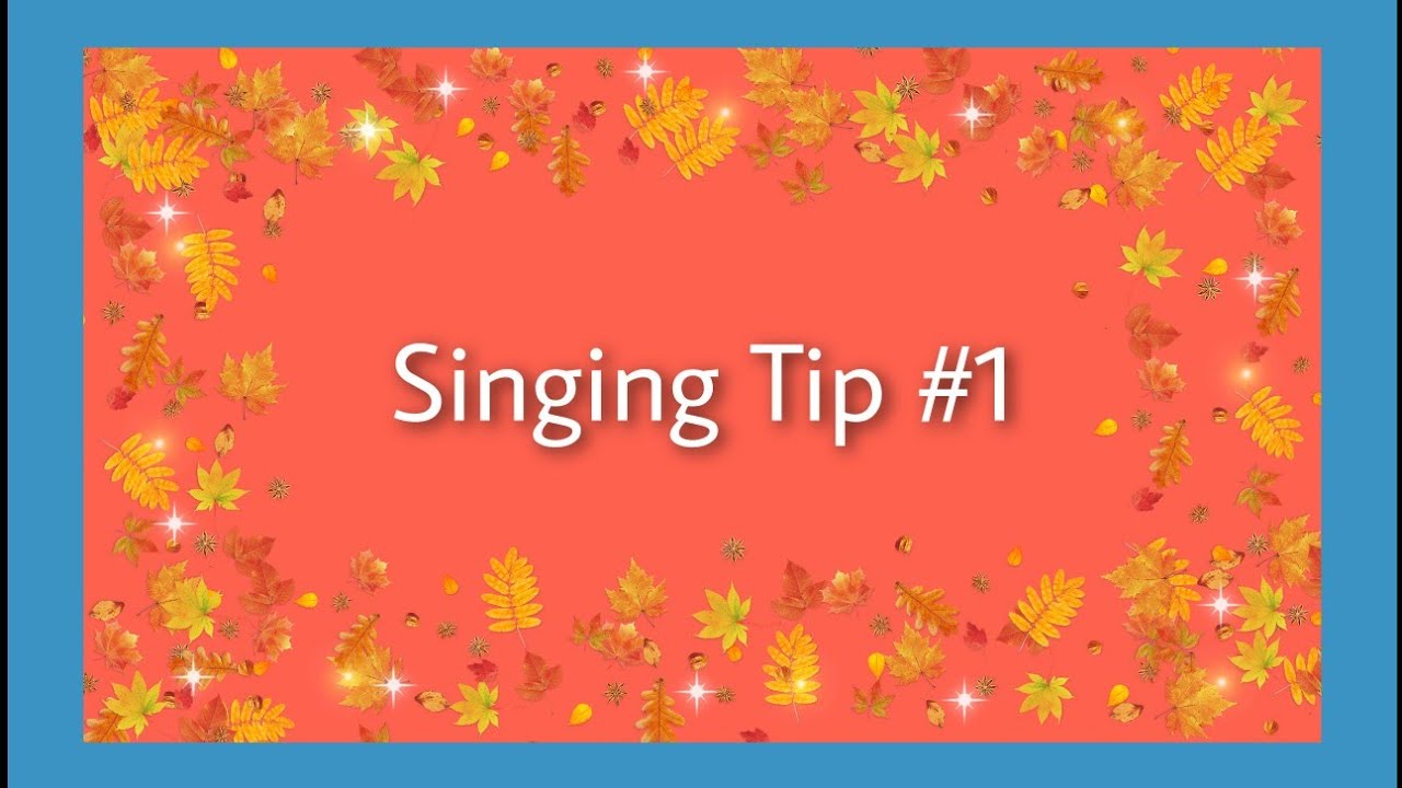 Singing Tip #1 | #Shorts - YouTube