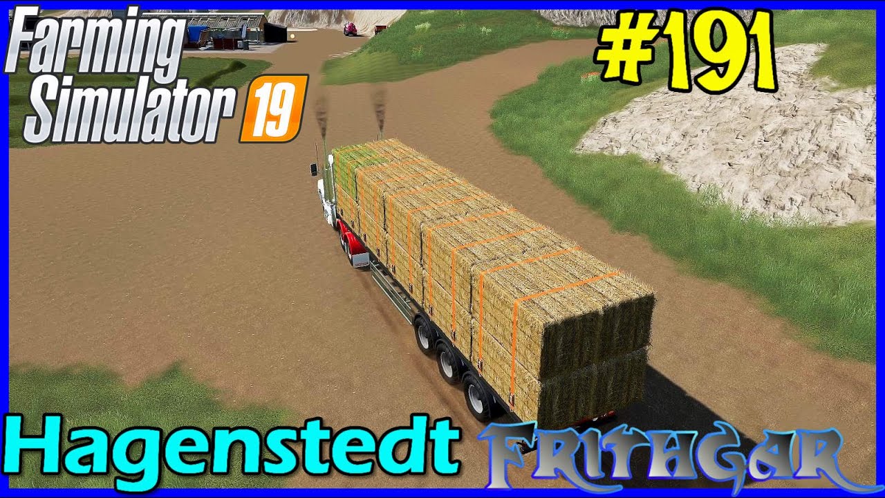 Let's Play FS19, Hagenstedt #191: Fresh Straw Delivery! - YouTube